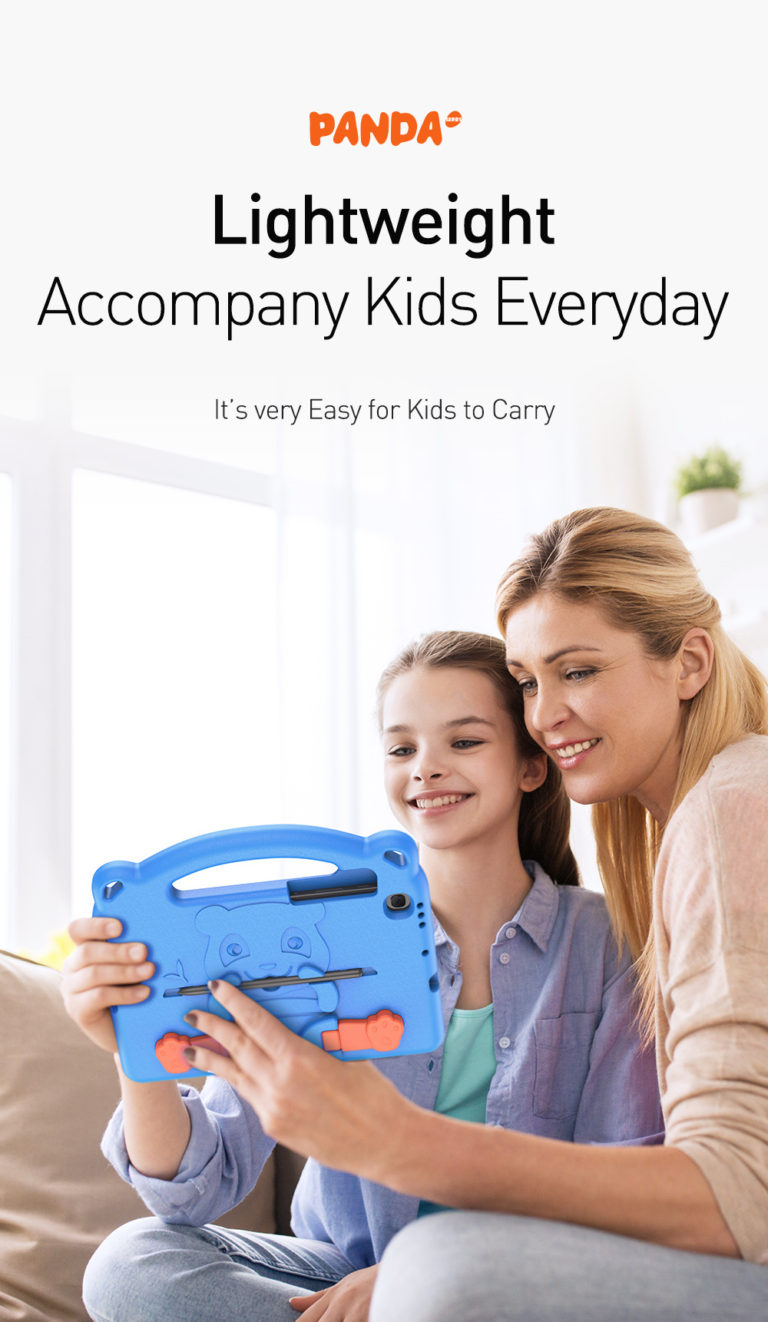 Panda Series Kids Tablet Case for Samsung Tab S6 Lite (P610/P613/P615 ...