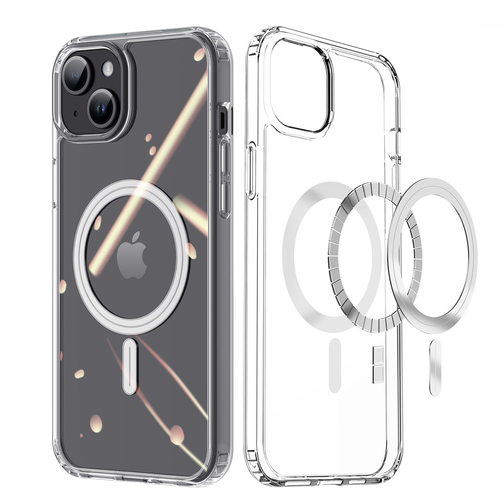 Clin Mag Series Clear Case with MagSafe for iPhone 15 Plus - Phone ...