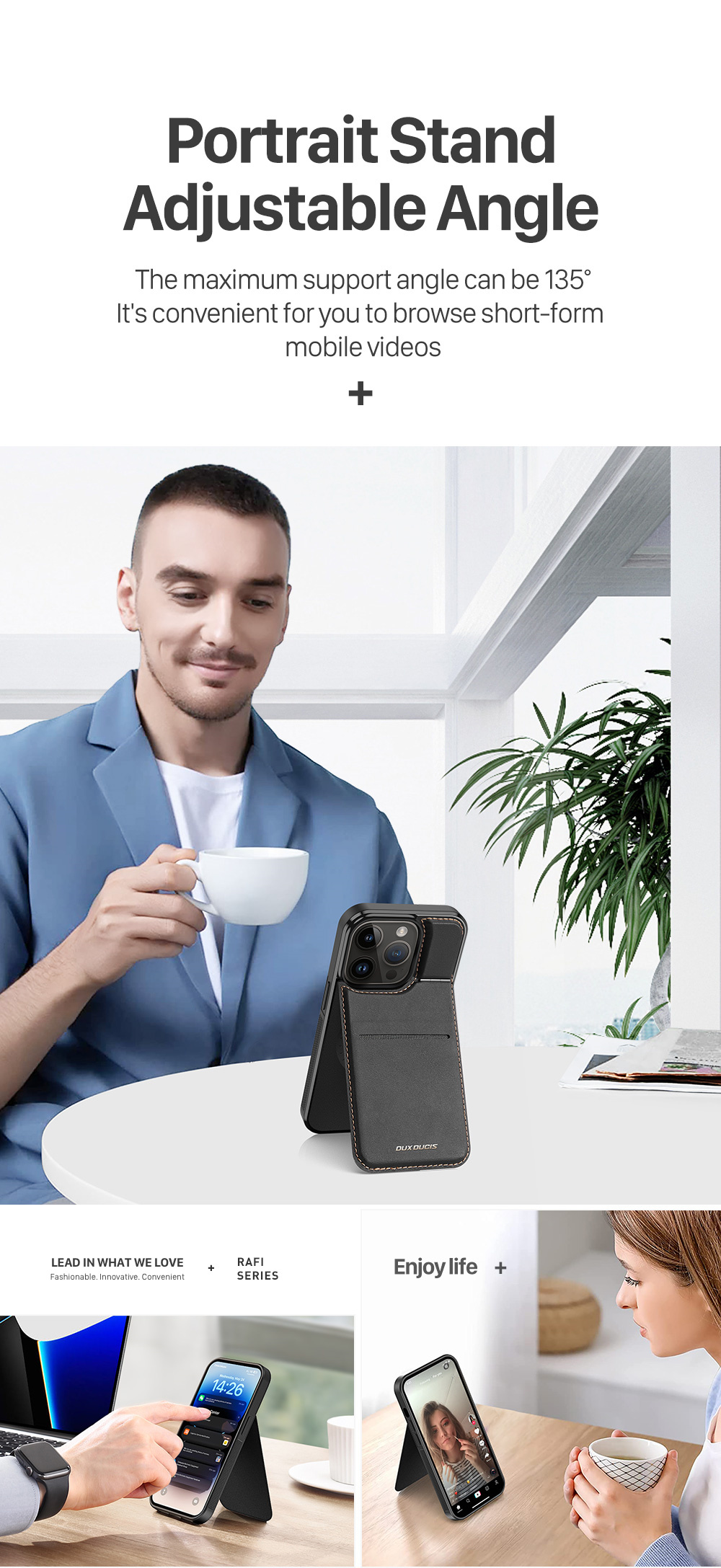 Rafi Series Back Cover for iPhone 15 Pro Max - Phone Cases, Tablet ...