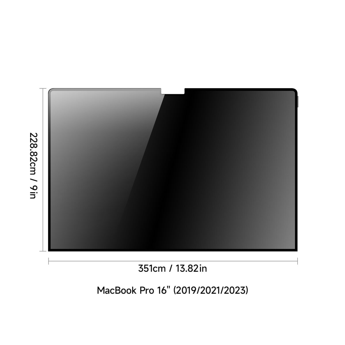 Leno Series Privacy Screen Protector for MacBook / MacBook Air ...