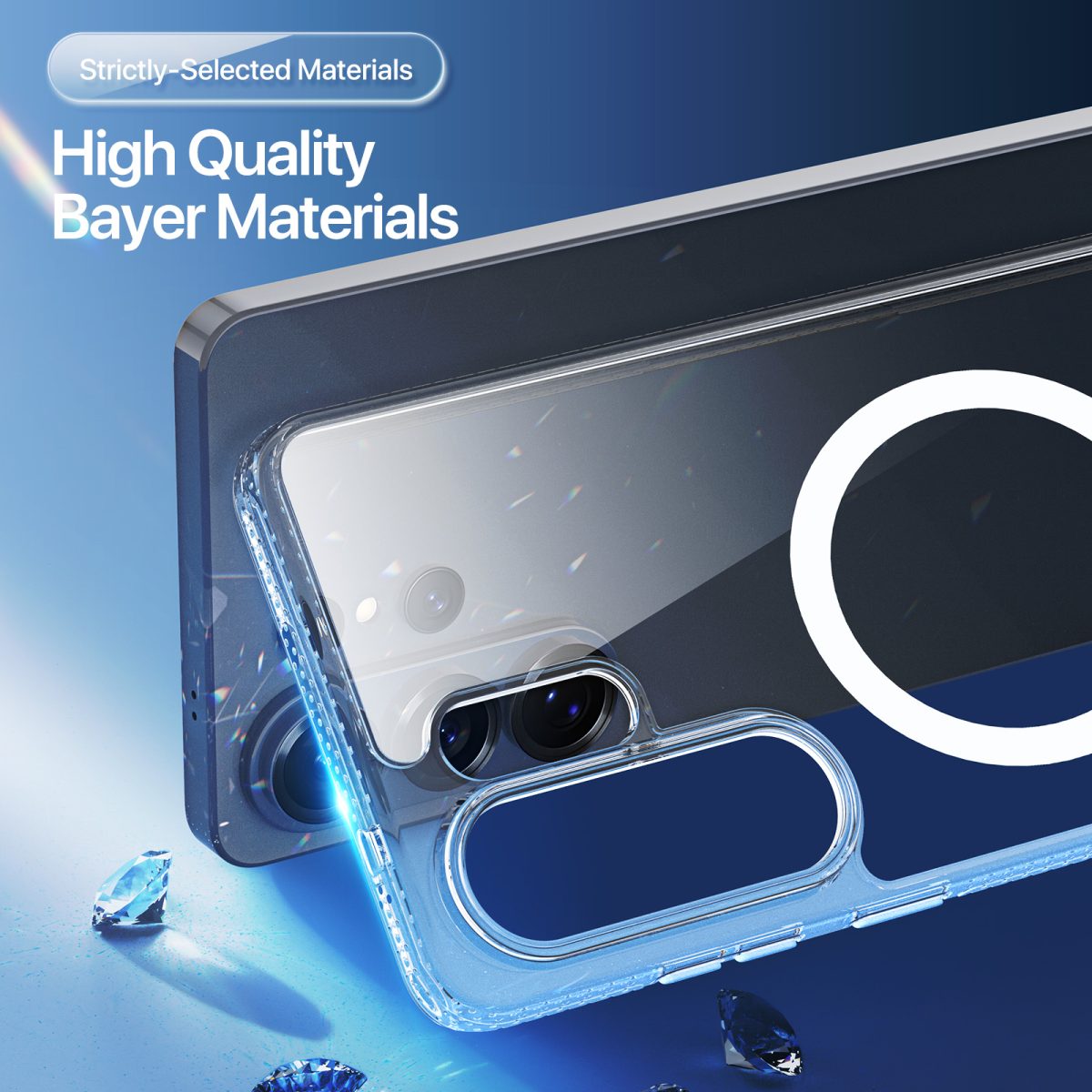 Clin Mag Series Clear Case with MagSafe for Samsung S26 Ultra - Phone ...
